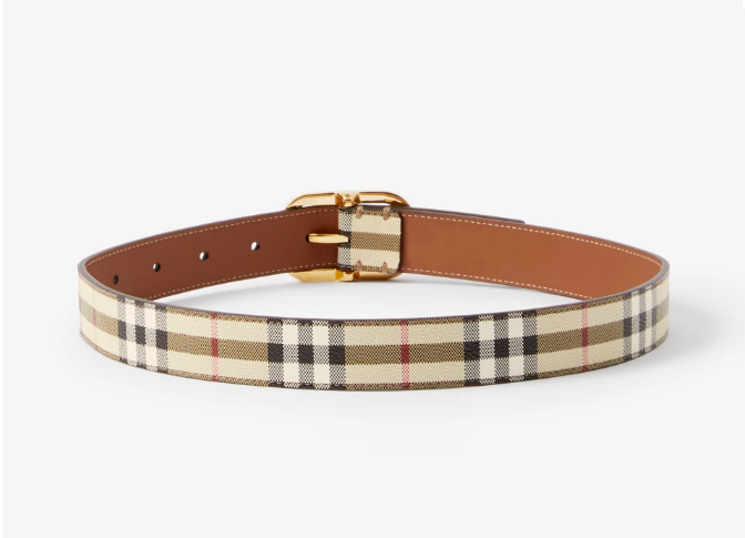 Burberry Check Belt (L) – Galleria di Lux Canada
